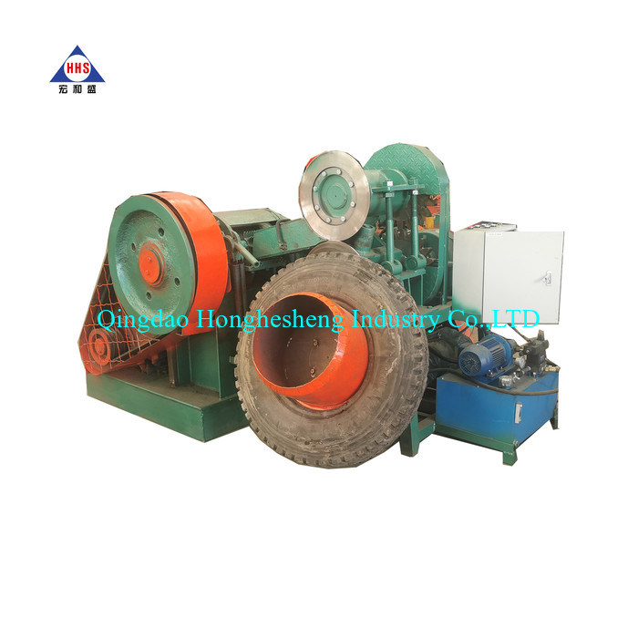 Automatic Tire Sidewall And Tread Cutting Machine for Waste Tire Strips ...