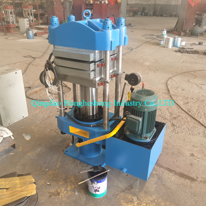 25T 50T Laboratory Vulcanizer Machine Rubber Lab Press