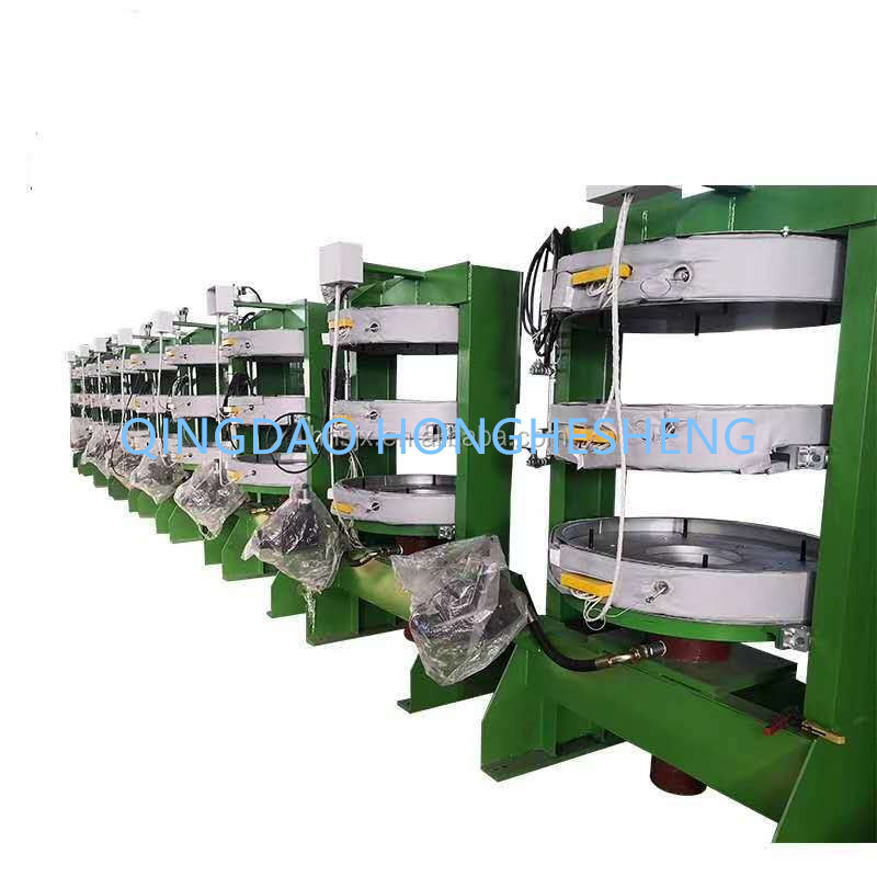 Double Cavity Curing Press Machine