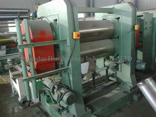 4 Roll Rubber Calender Machine 450x1400 For Tire Industry